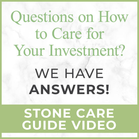 How to Care for Your Natural Stone Video - ZStone Creations